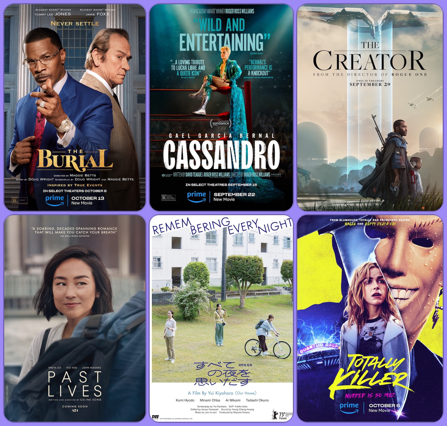 6 Reviews at @filmfesttoday: THE BURIAL, CASSANDRO, THE CREATOR, PAST ...